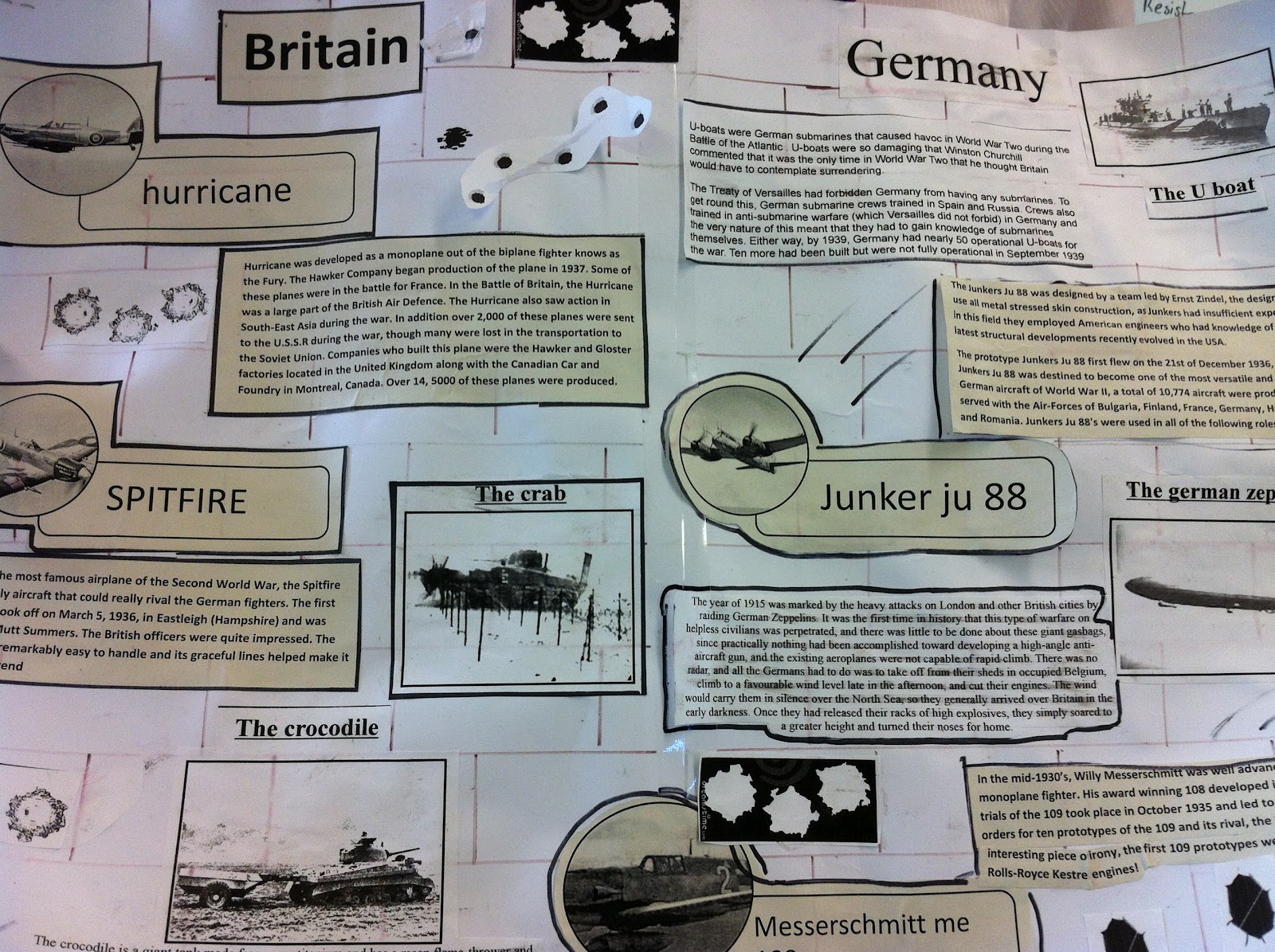 Humanities Blog: Amazing WW2 home-learning projects: More photos as ...