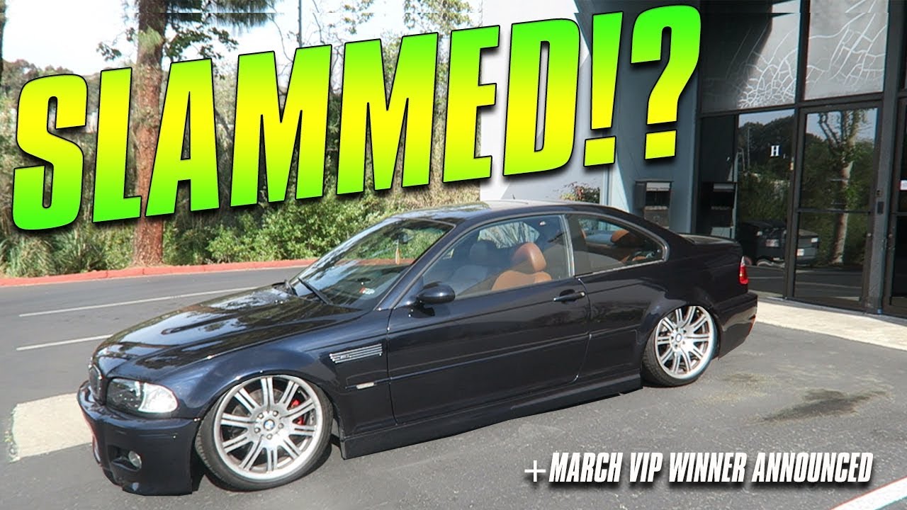 WATCH: LOWERING THE SUPERCHARGED E46 M3!?(+ March VIP Giveaway Winner!)