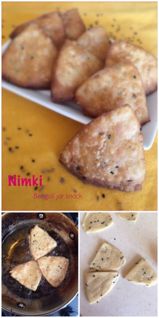 Nimki ~~ Bengali Savory Snack - From Sushma's Kitchen