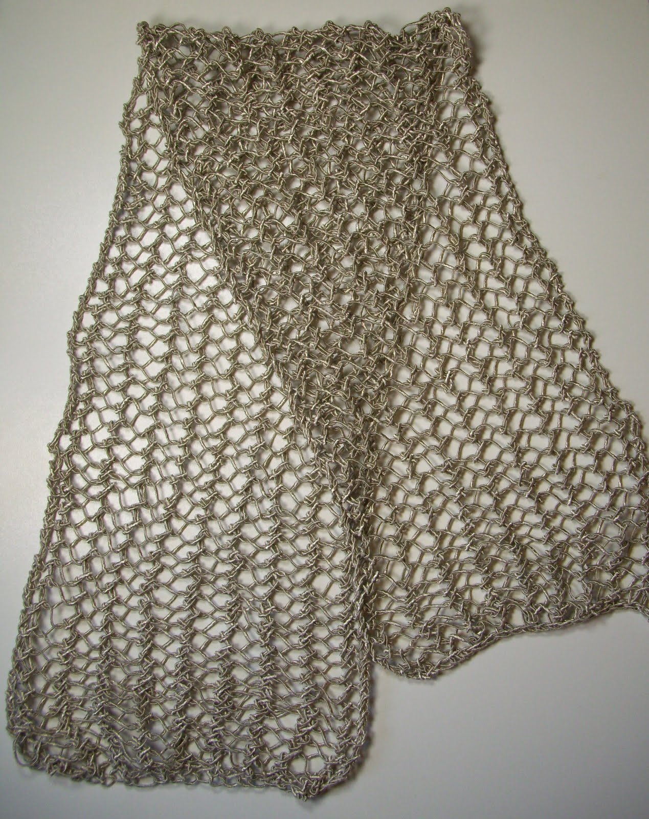 Fil de Lune - Laines et créations: Maille filet