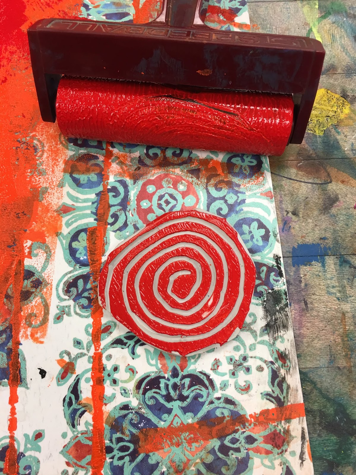 Art Room Blog: Three Part Printmaking Project...