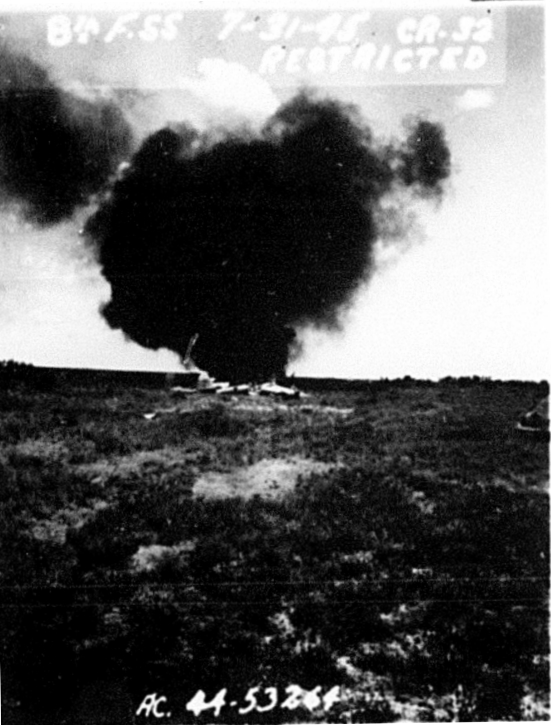 Matt's World O' Wonders: Lockheed P-38 Lightning Crash in 1945 ...