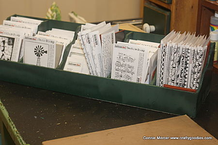 crafty goodies: Try It Tuesday ~ Sorter bin!