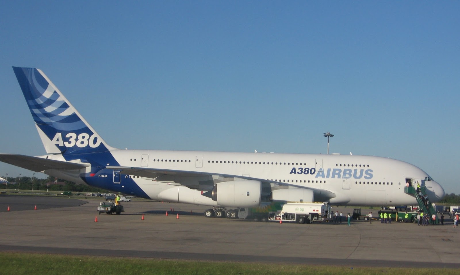 Argentina Airline News, Photography & Spotting: HISTORIC PHOTO: A380 F ...