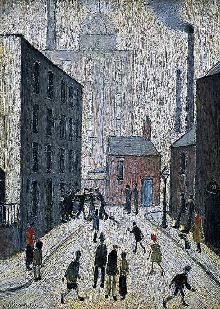 The Works of Laurence Stephen Lowry: 1953 - Industrial Scene