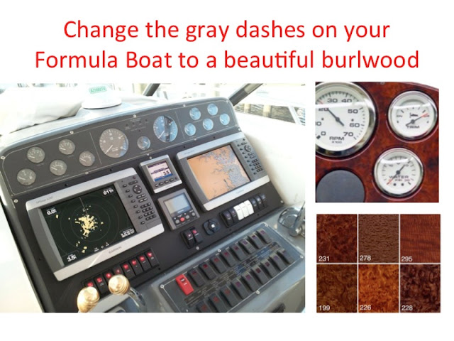 Formula Boat dash repair: Formula Boat instrument Panels