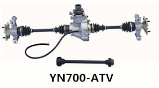 ATV AXLE: 700cc ATV rear axle assembly