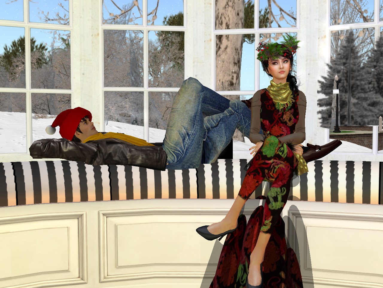 Mariko Nightfire: A Virtual Life: Second Life Winter Memories