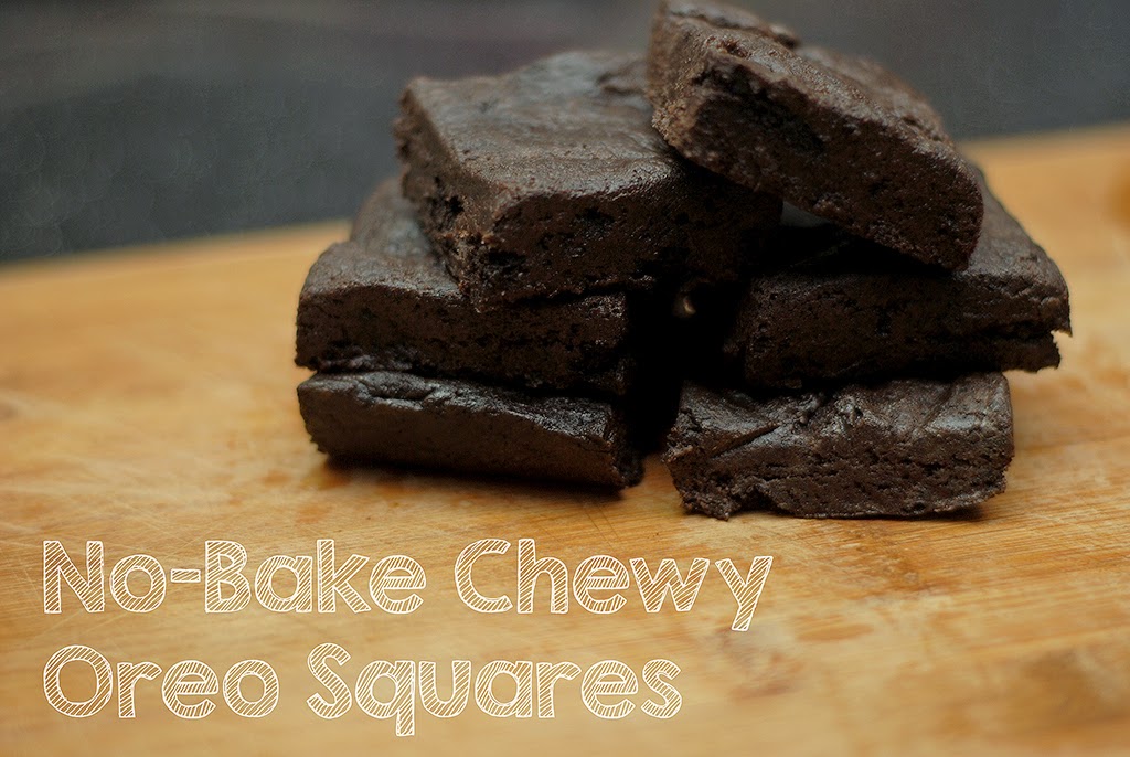 HappyMrsT in Training: No-Bake Chewy Oreo Squares