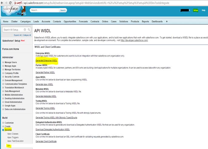 Learning SOA: Call Salesforce web service using cloud adapter