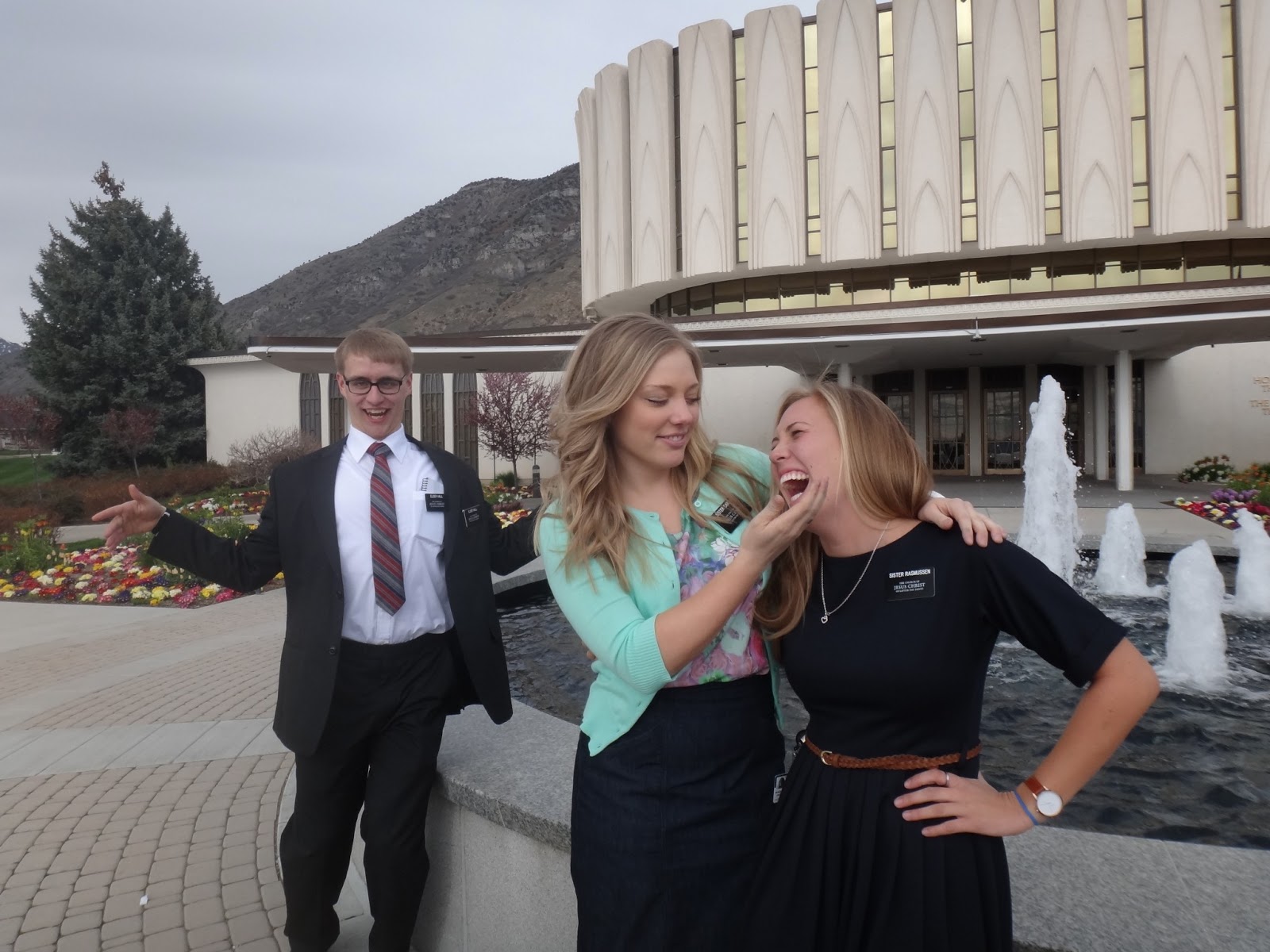 G'day from Sister Rasmussen