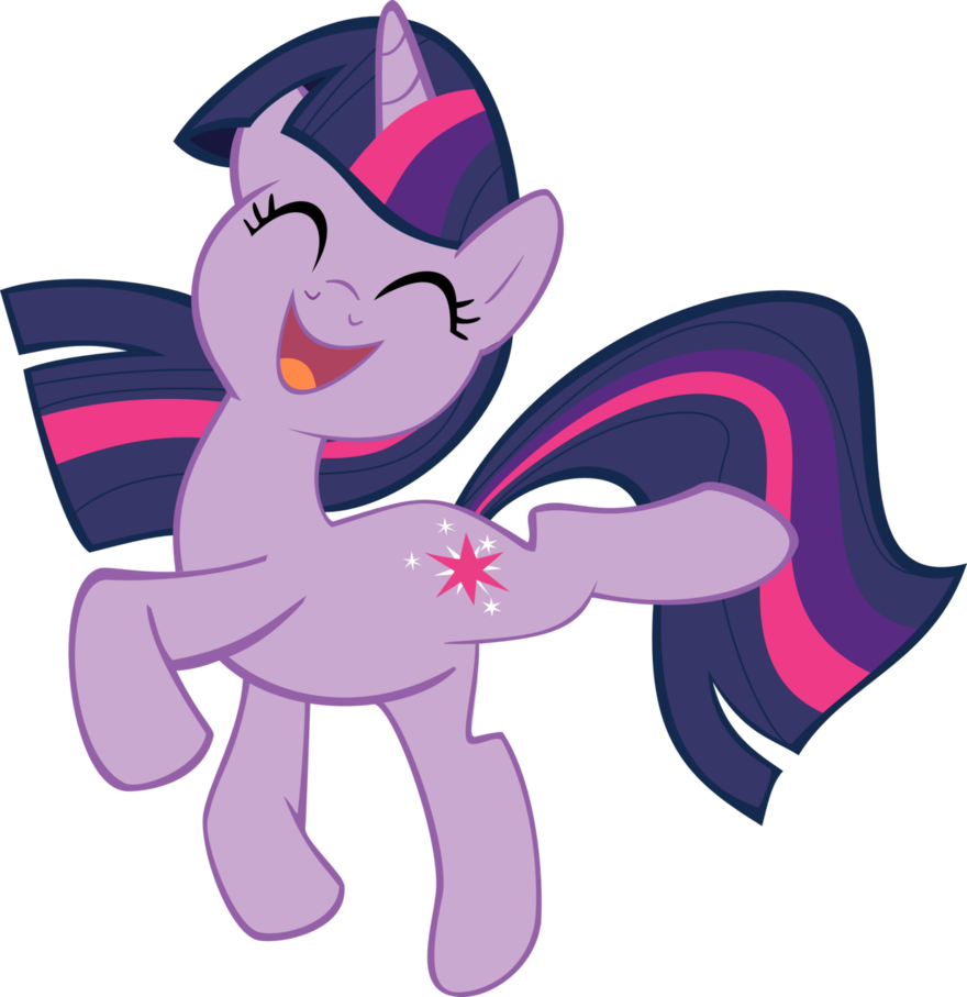 Twilight Sparkle Vector Happy