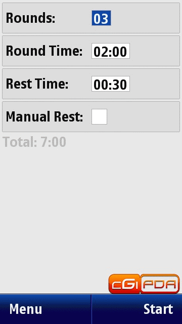 Round Timer X v1.6.3 | Nokia S60v5 S^3 Anna Belle J2ME Java Apps ...