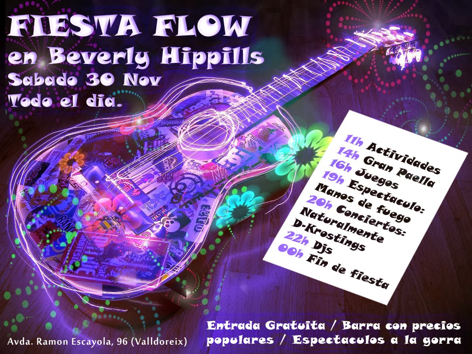 Cuaderno de Danza: Fiesta Flow Aniversario de Beverly Hippills