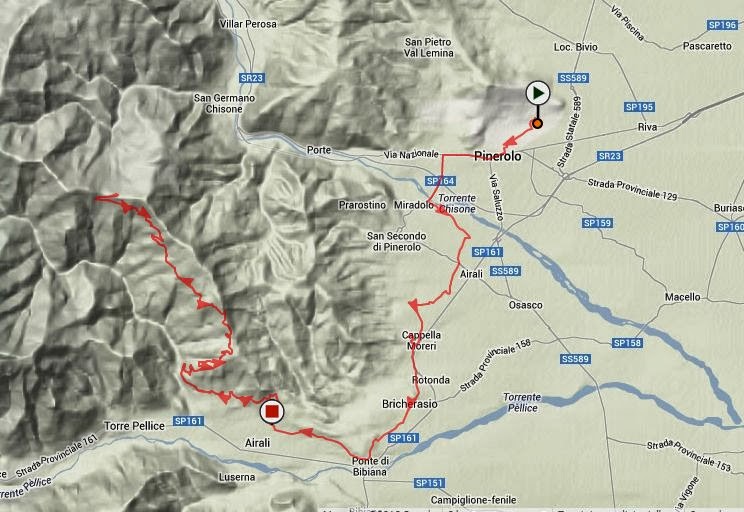 MTB e BdC intorno a Pinerolo: BDC - Colle della Vaccera