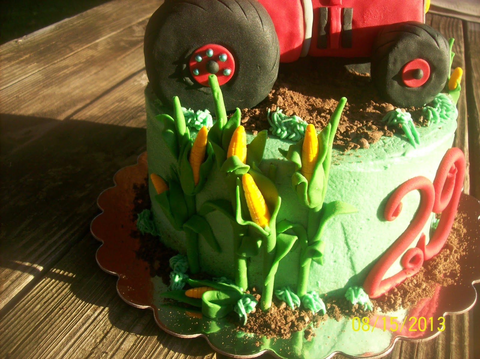 Cakes By Chris: International Harvester Tractor Cake