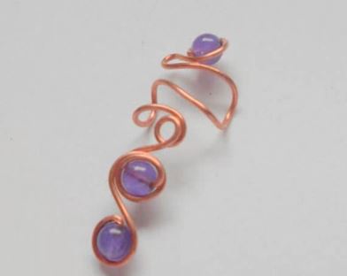 More How to Make Wire Ear Cuff Tutorials / The Beading Gem
