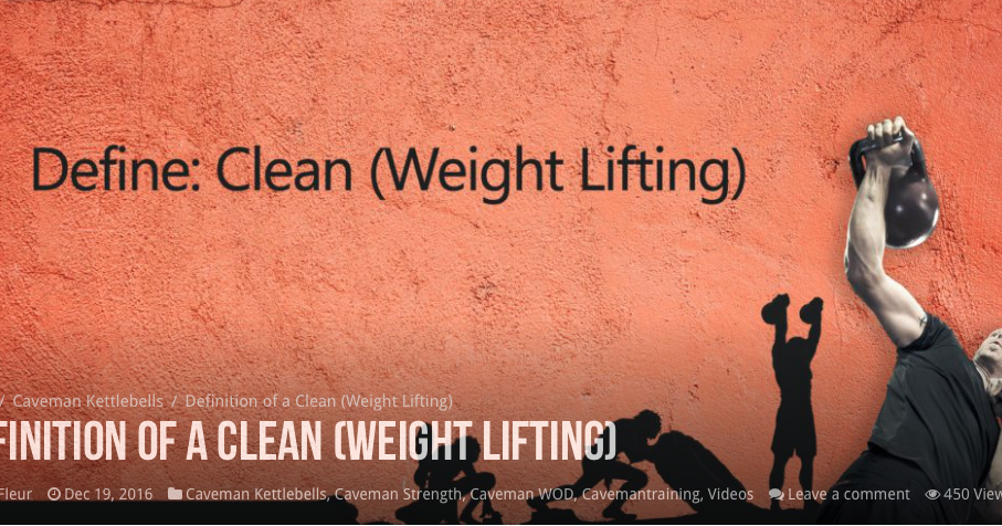 KETTLEBELL / ГИРЯ: Definition of a Clean (Weight Lifting)