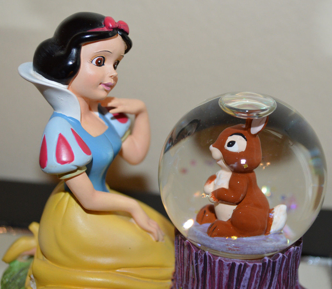 Filmic Light - Snow White Archive: Snow White & Bunny Snowglobe - 2002