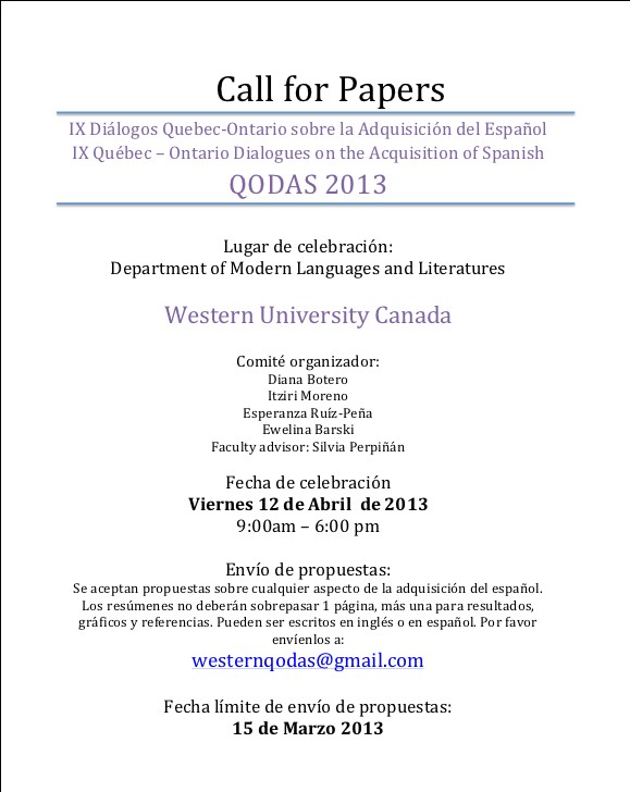 Call for papers - gulfbeauty