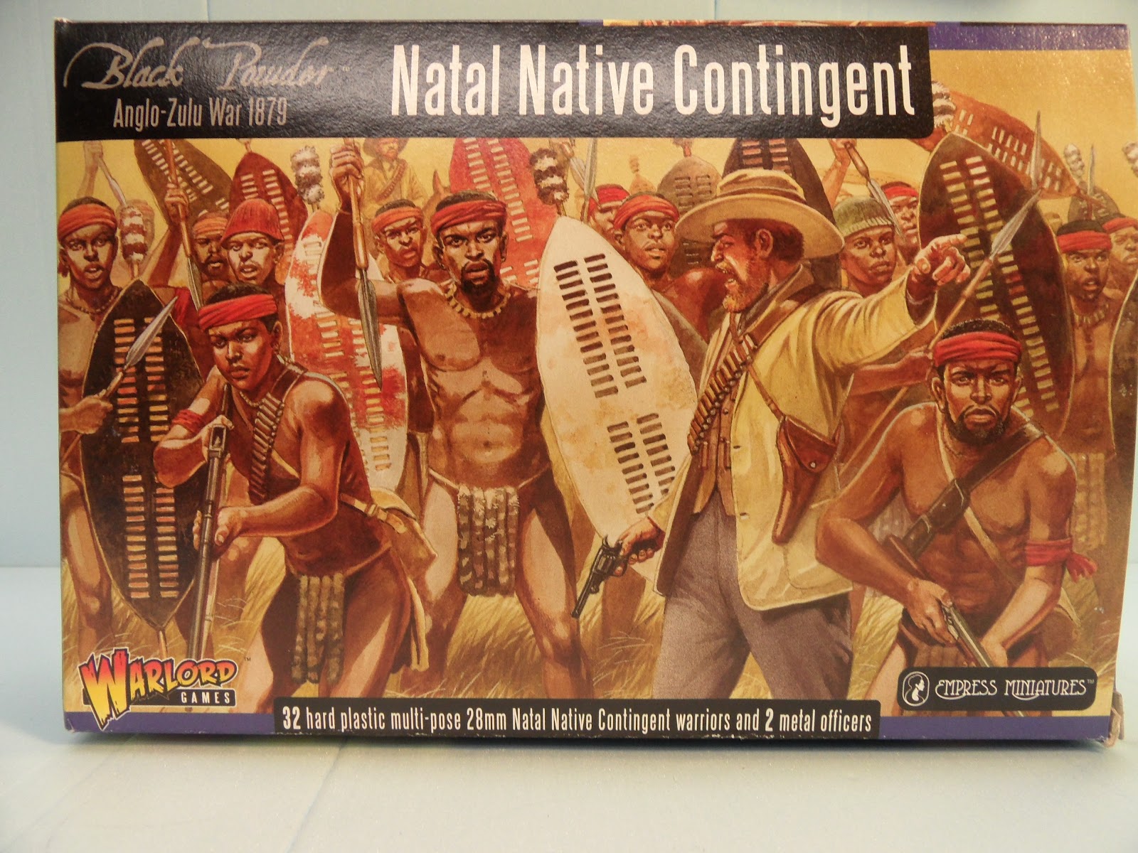 Anton's Wargame Blog: Warlords 28mm Natal Native Contingent