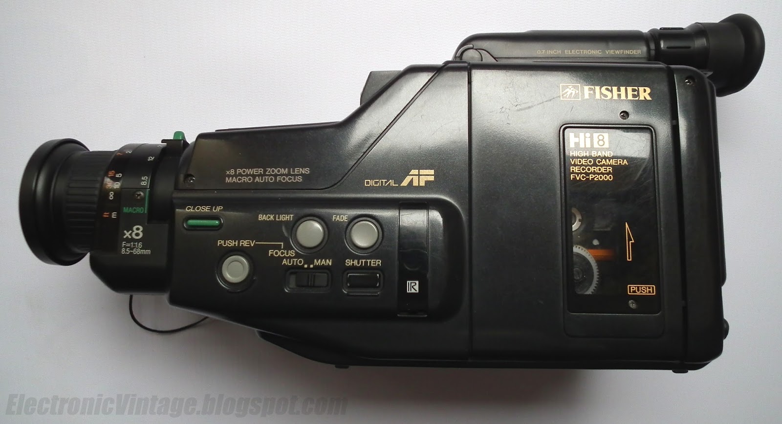 Fisher FVC-P2000 Camcorder