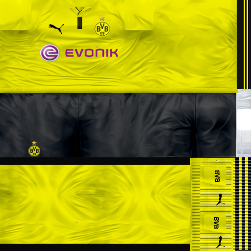 Pro Evolution Soccer: Kit Home Borussia Dortmund 2012/2013 by elmouhnds ...