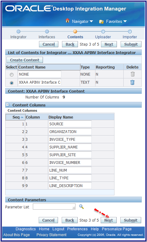 Oracle Applications Oracle Custom Web Adi Setups And Process For Ap Invoice Interface