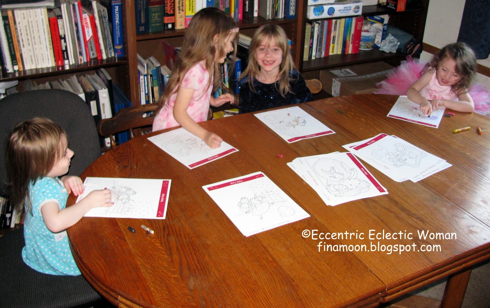 Eccentric Eclectic Woman: American Girl Bitty Baby House Party