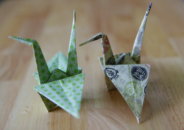 Paper Crane DIY - The Sweet Tidings