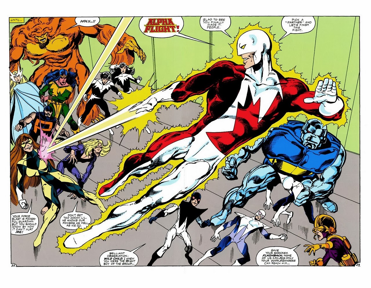 Marvel Comics of the 1980s: 1984 - Alpha Flight #12