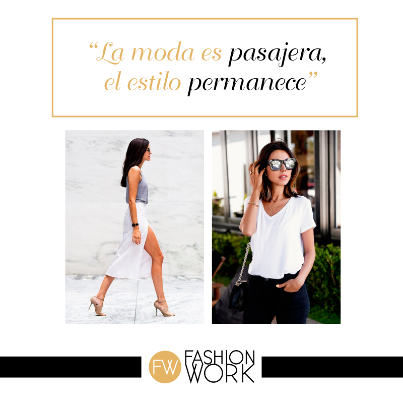 FASHION WORK : #CiertoOFalso: ¿Es lo mismo MODA que ESTILO?