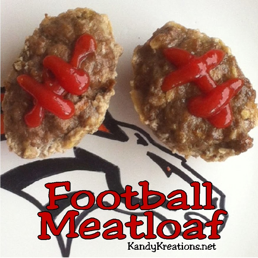 Football Meatloaf Recipe | DIY Party Mom