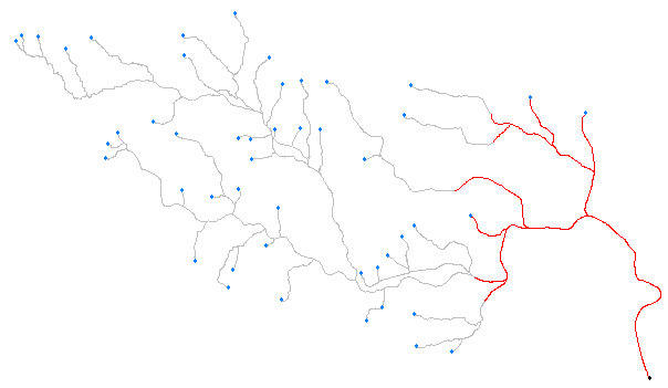 FME Memorandum: Advanced Geometric Operation: Extract Downstream River ...