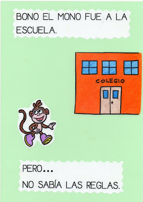 Kids Zone: Bono el Mono en la Escuela. Cuentos para alcanzar normas en ...