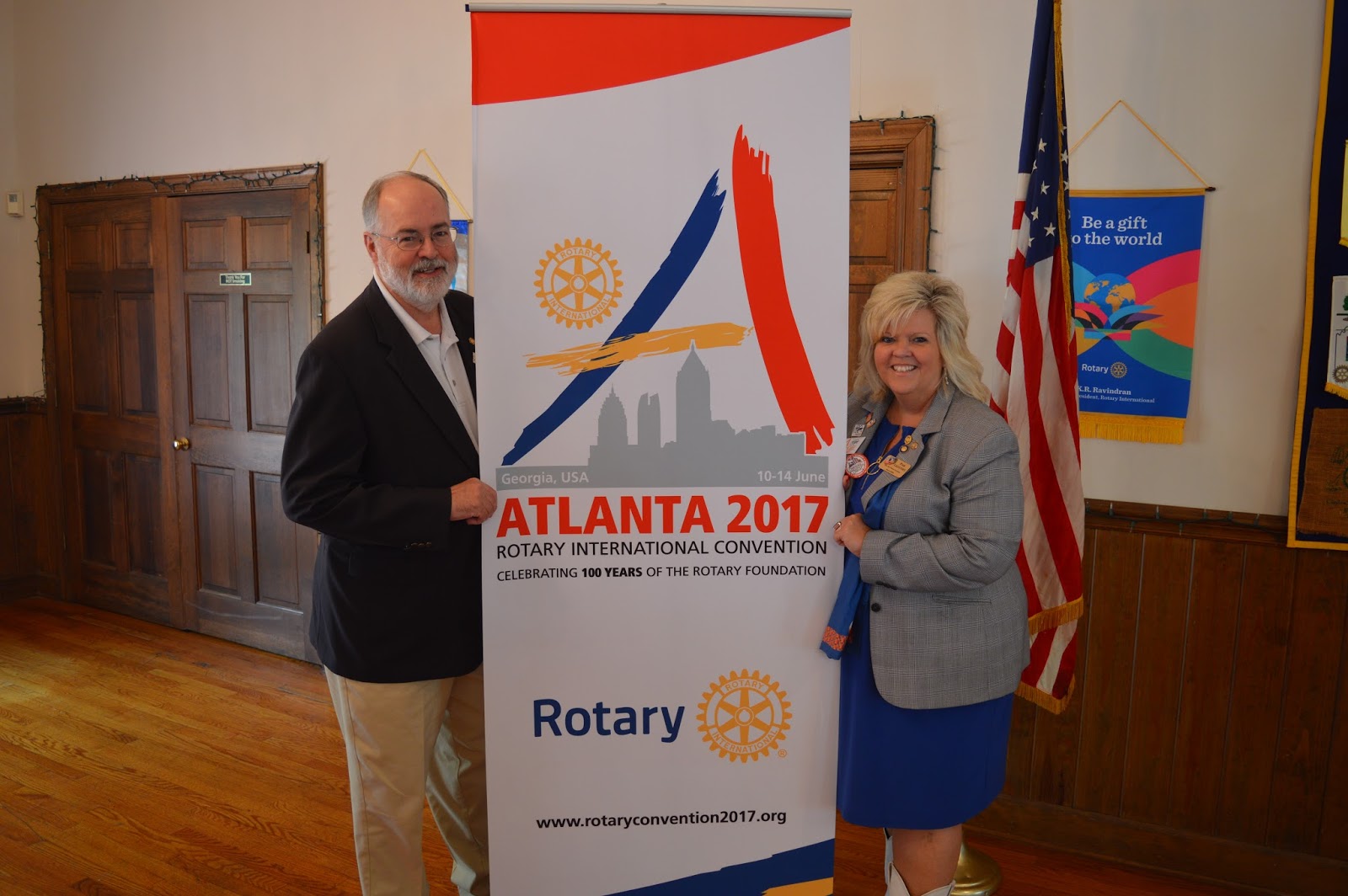 Pam Lightsey's Rotary Journey: Club Visit and GRSP weekend