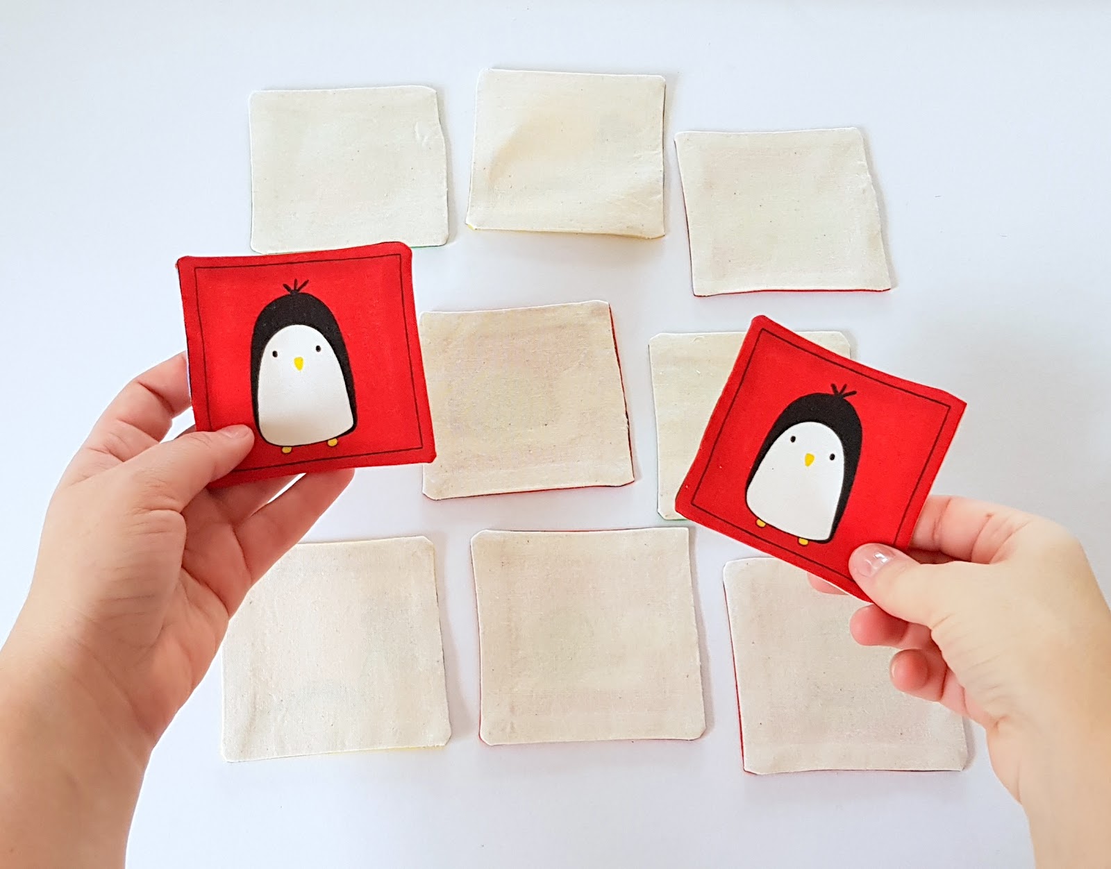Ema Decorations: How to make Fabric Memory Game, sewing tutorial