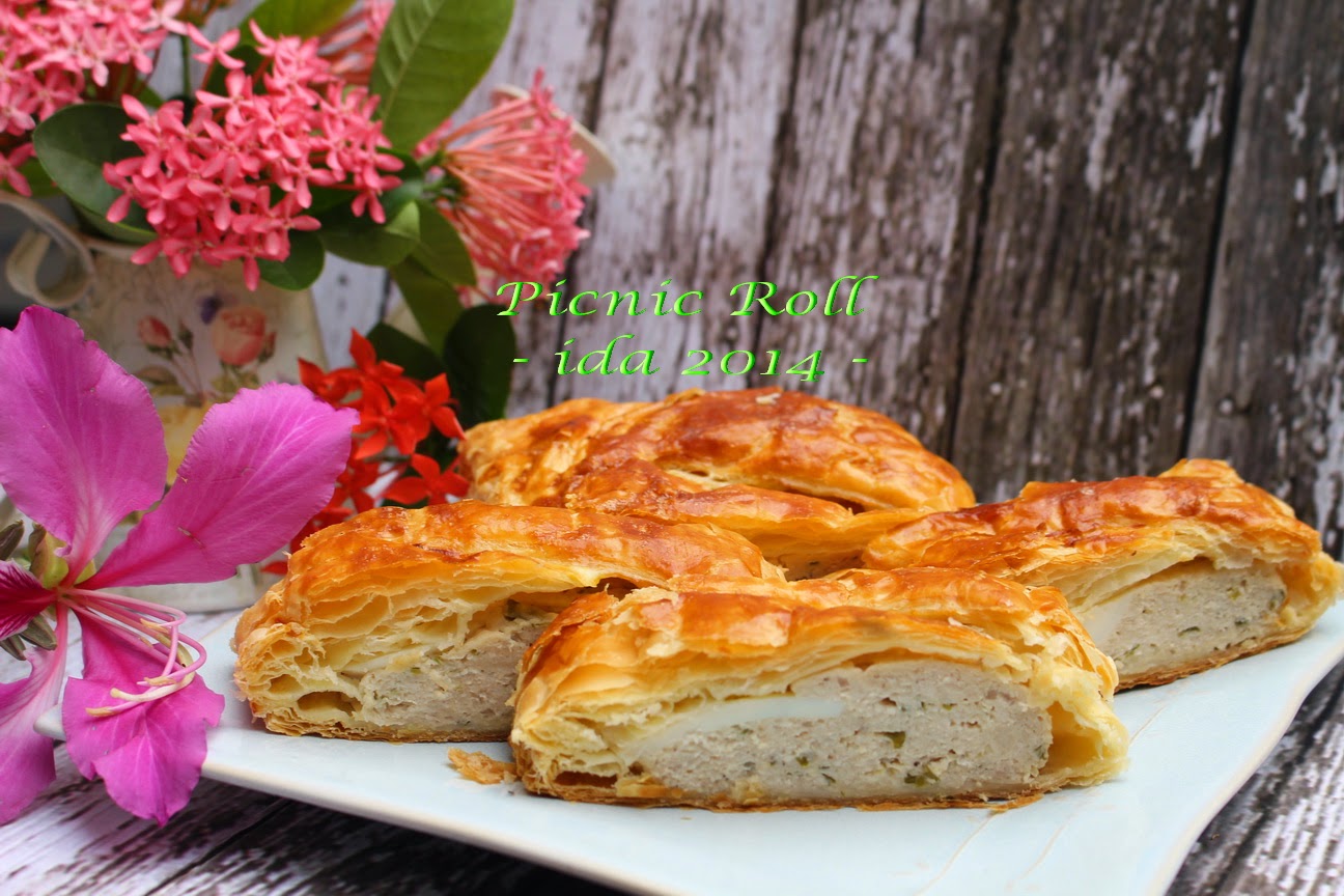 Dapur Dheadhena: Picnic Roll, yang gak harus piknik dulu untuk menyantapnya