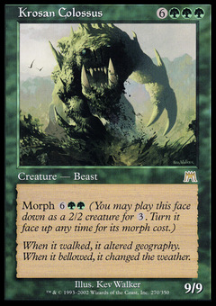 A Gathering of Magic the Gathering: Green Giants