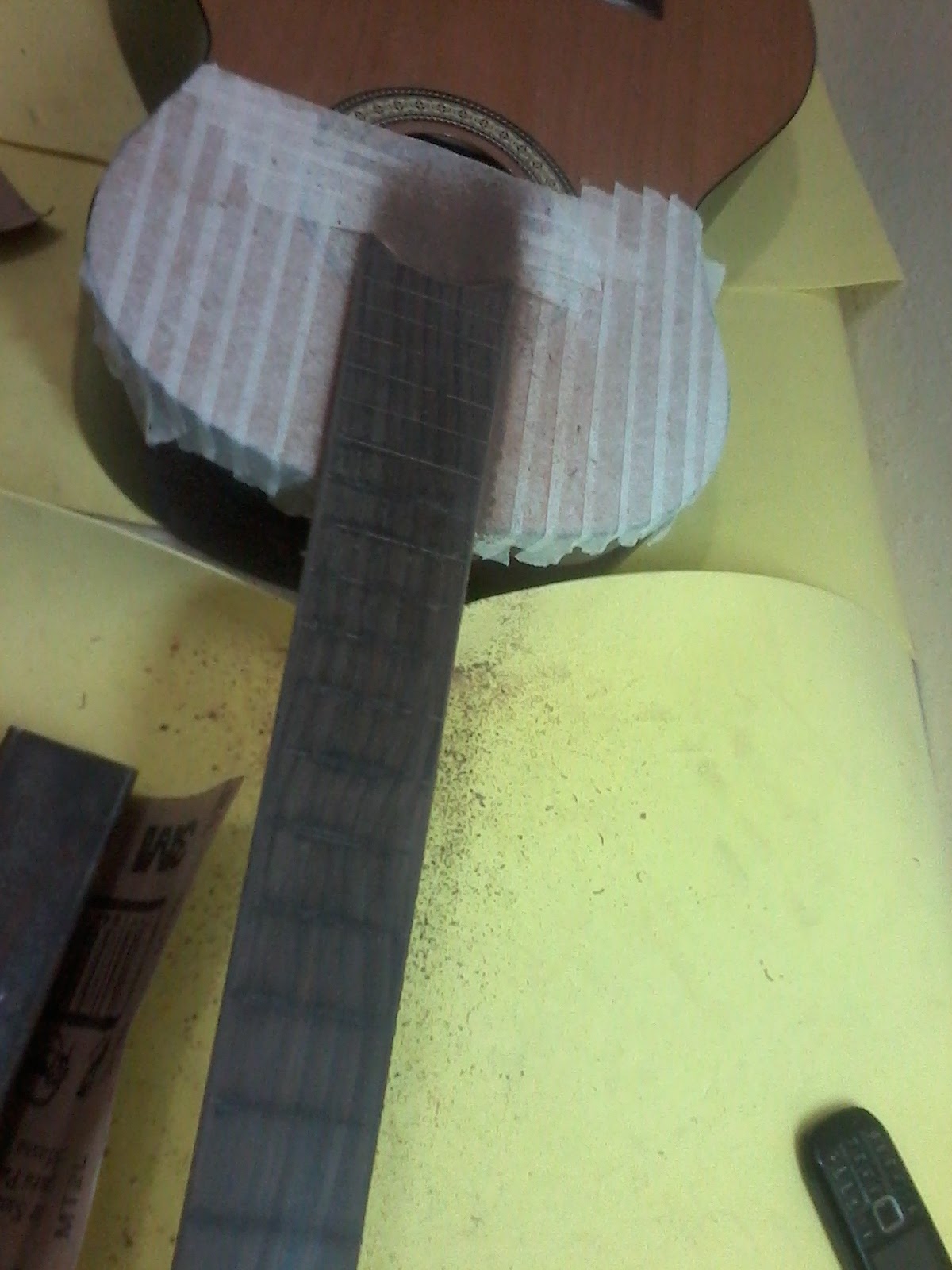 Joelson Luthier: Transformação da escala de um violão 12 (TET) em ...