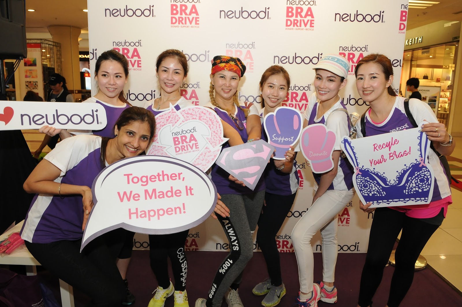 Bring Your Old Bras To DONATE. SUPPORT. RECYCLE” Neubodi Bra Drive 2017 ...