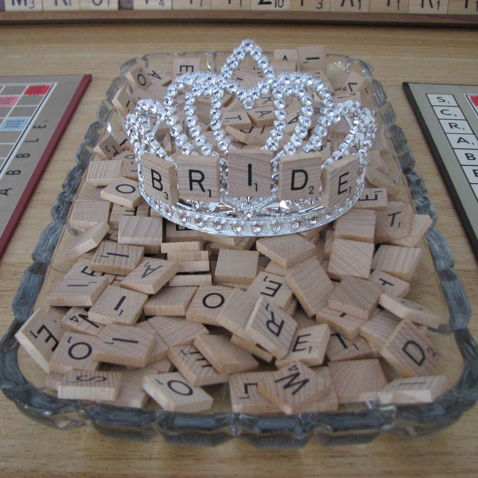 Clementine Knits: DIY Scrabble Themed Party