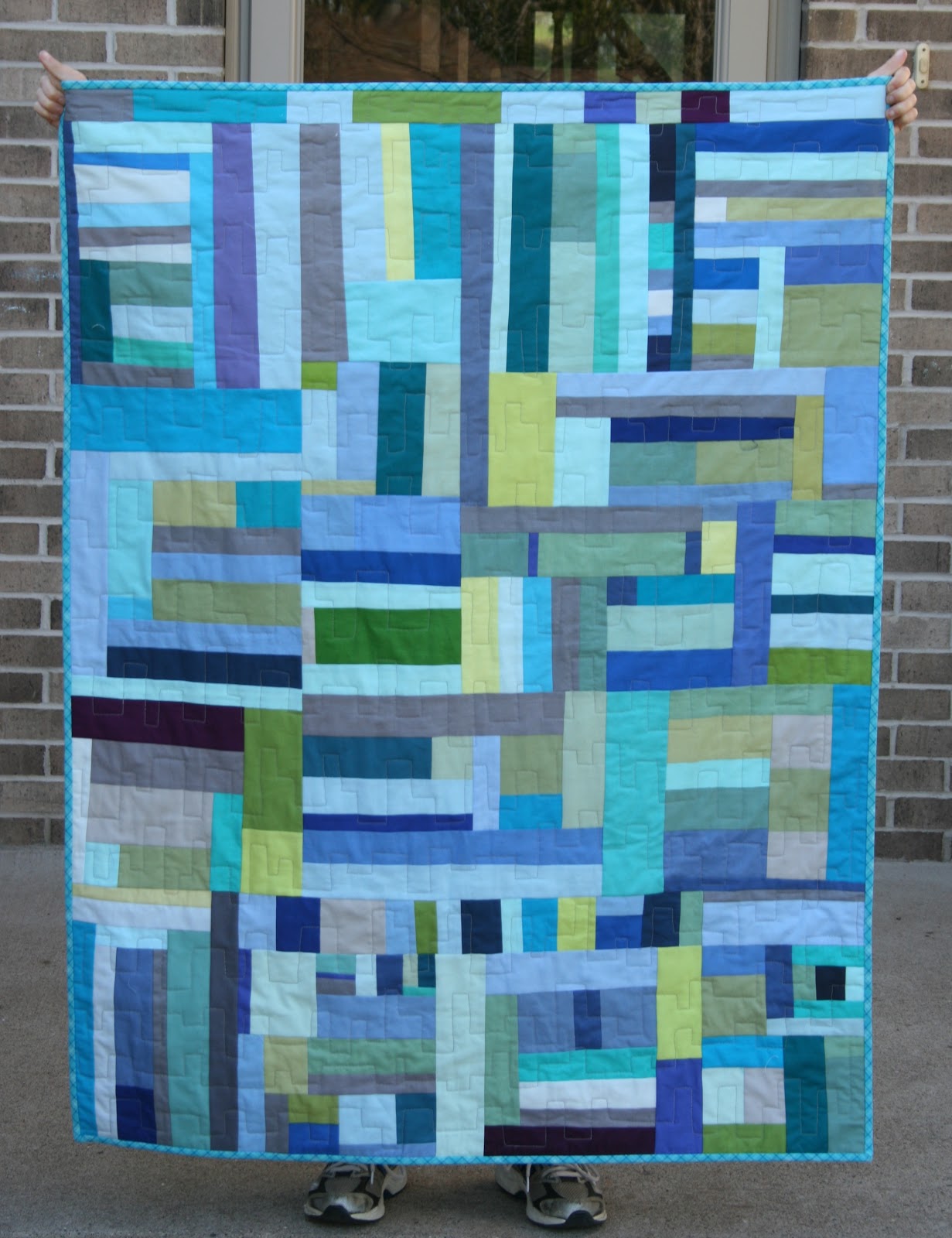 crazy mom quilts: Nikolai's quilt