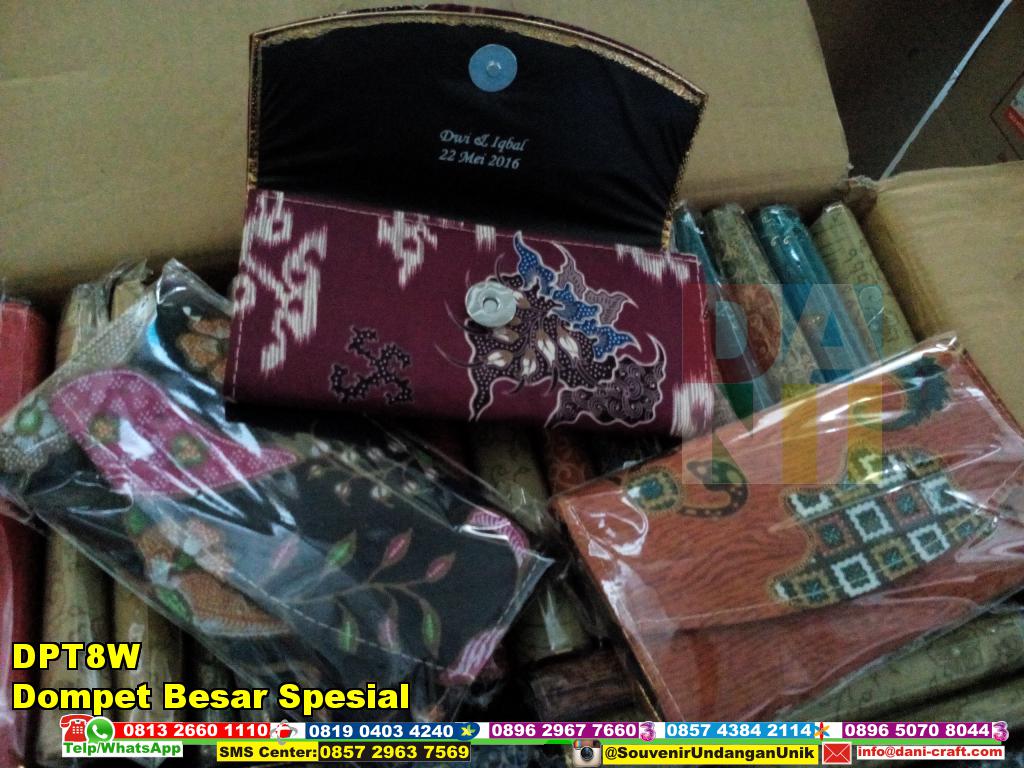 Souvenir Dompet Batik Besar Spesial | Souvenir Pernikahan