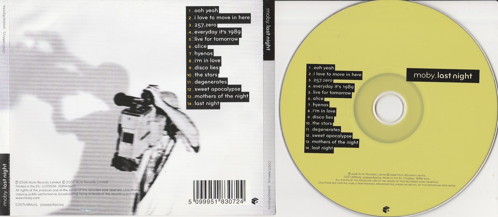 MOBY – LAST NIGHT – Blog di Stefano Fiorucci