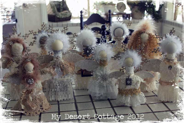 **My Desert Cottage**: Bottle Angel Class... finally!!