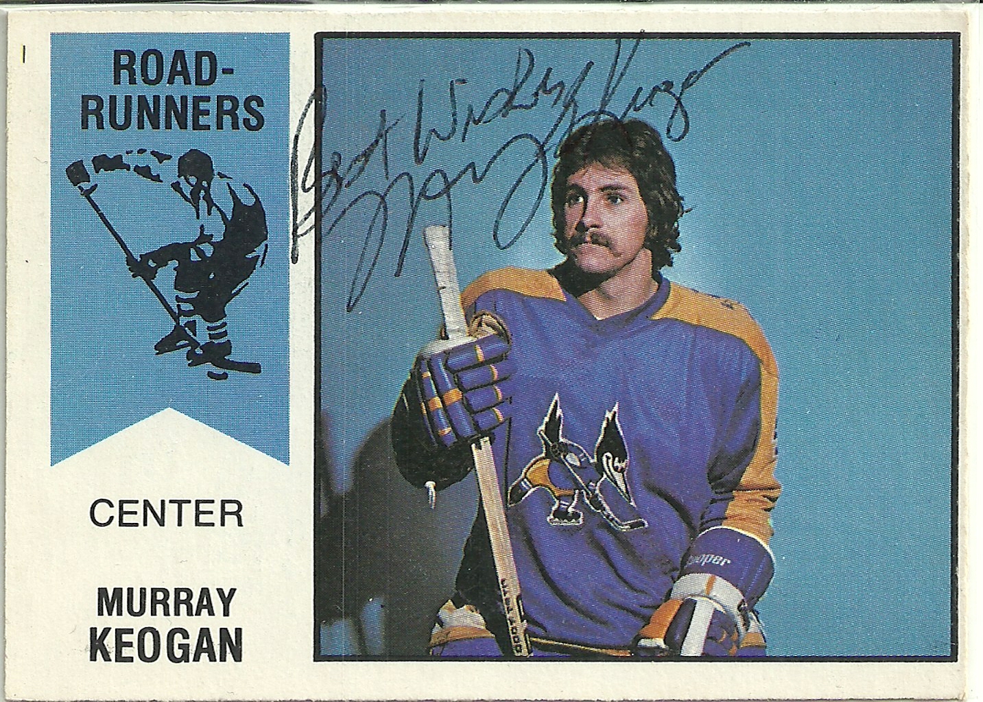 Hell's Valuable Collectibles: Murray Keogan Autographed Card