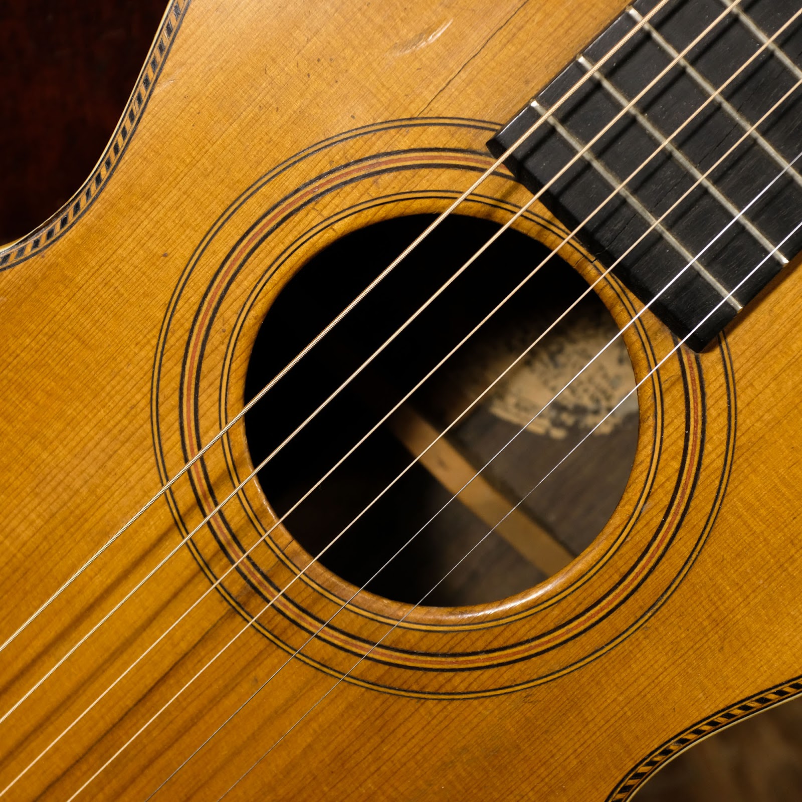 1906 Washburn Style 115 Parlor Guitar