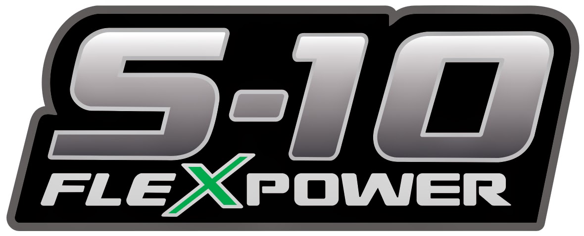 Adoro Tecnologia: Logo da S10 Flexpower vetorizado