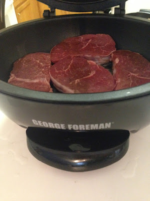 George Foreman Contact Roaster and Cook Book